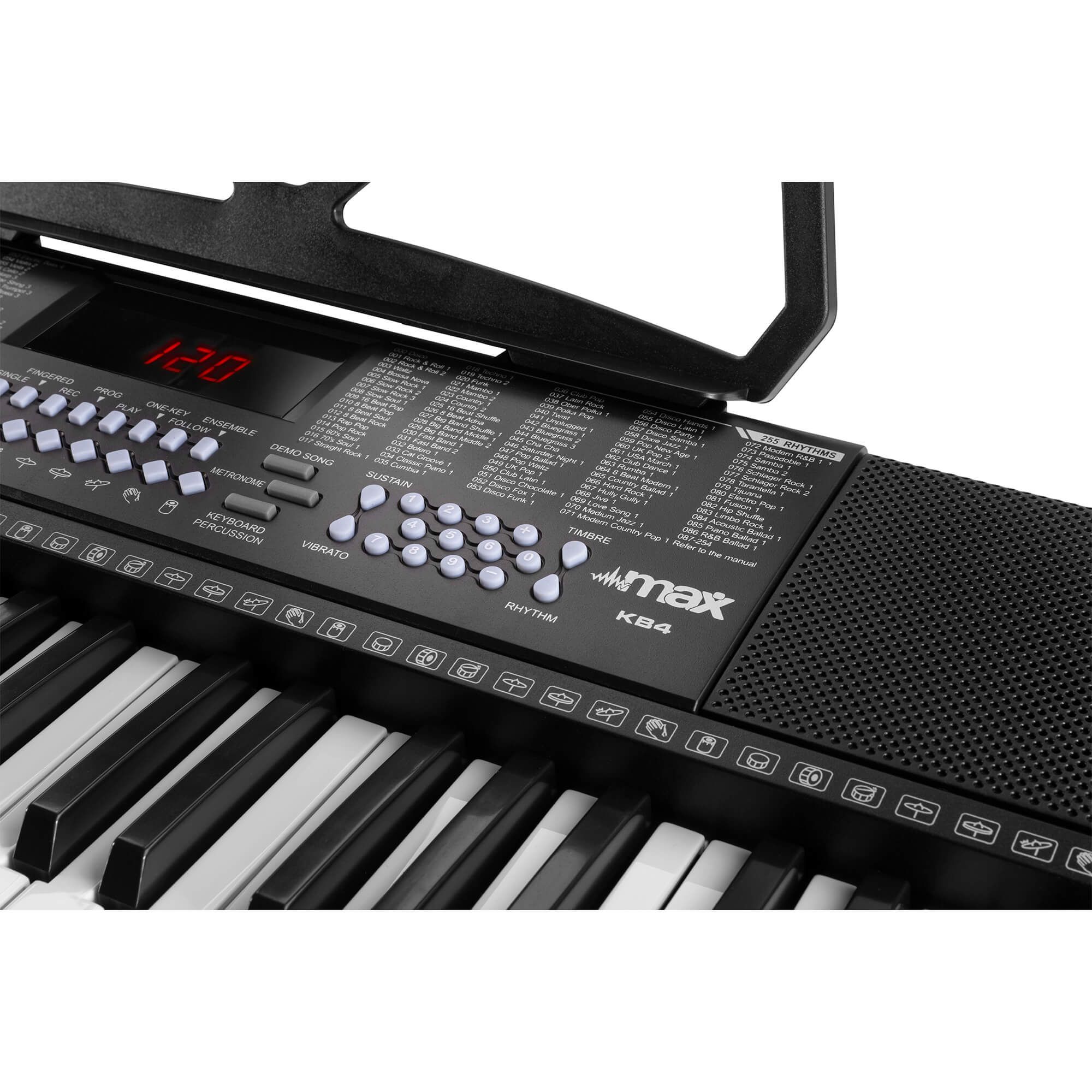 MAX KB4SET keyboardset voor de beginner met MAX KB4 keyboard, bankje ...